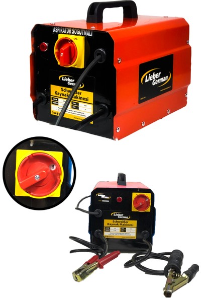 Lieber German 350 Amper 5 Kademeli Turbo Fan Hava Soğutmalı Bakır Sargılı Kaynak Makinası 2.5-3-4-5 Elektrot Eritir Lieber German 350 Amper 5 Kademeli Turbo Fan Hava Soğutmalı Bakır Sargılı Kaynak Makinası 2.5-3-4-5 Elektrot Eritir