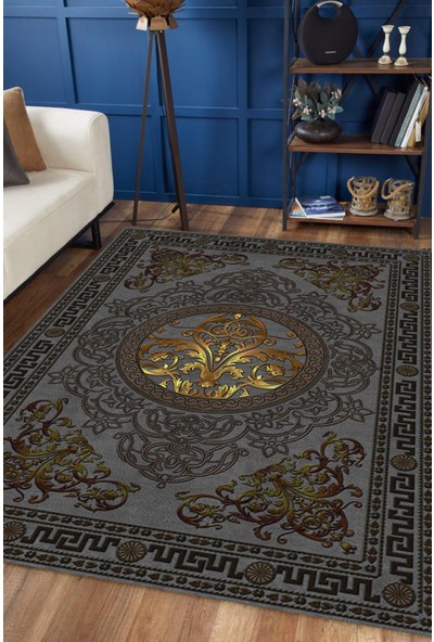 Serace Halı Dijital Baskılı, Yıkanabilir, Dokuma, Efektli, Klasik, Desenli, Halı