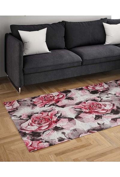 Serace Halı Dijital Baskılı, Yıkanabilir, Dokuma, Efektli, Klasik, Desenli, Halı