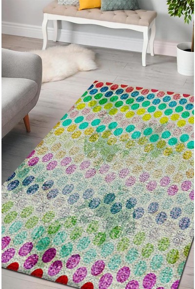 Serace Halı Dijital Baskılı, Yıkanabilir, Dokuma, Efektli, Klasik, Desenli, Halı