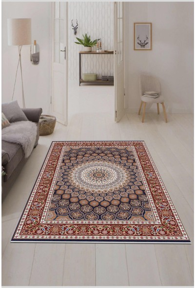 Serace Halı Dijital Baskılı, Yıkanabilir, Dokuma, Efektli, Klasik, Desenli, Halı