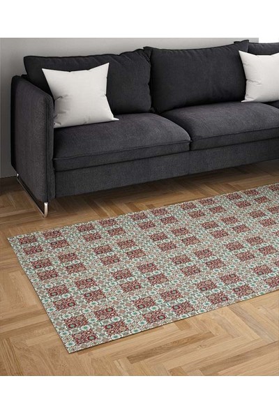 Serace Halı Dijital Baskılı, Yıkanabilir, Dokuma, Efektli, Klasik, Desenli, Halı