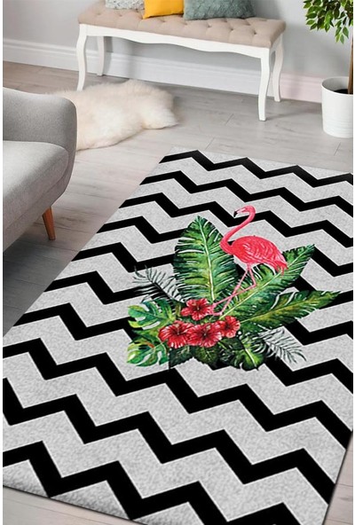 Serace Halı Dijital Baskılı, Yıkanabilir, Dokuma, Efektli, Klasik, Desenli, Halı