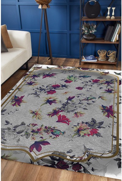 Serace Halı Dijital Baskılı, Yıkanabilir, Dokuma, Efektli, Klasik, Desenli, Halı