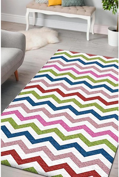 Serace Halı Dijital Baskılı, Yıkanabilir, Dokuma, Efektli, Klasik, Desenli, Halı