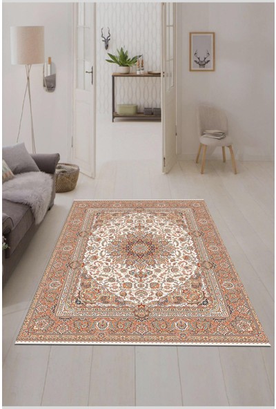 Serace Halı Dijital Baskılı, Yıkanabilir, Dokuma, Efektli, Klasik, Desenli, Halı