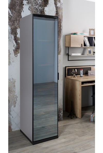 Bubu Home Reflekte Tek Kapaklı Dolap