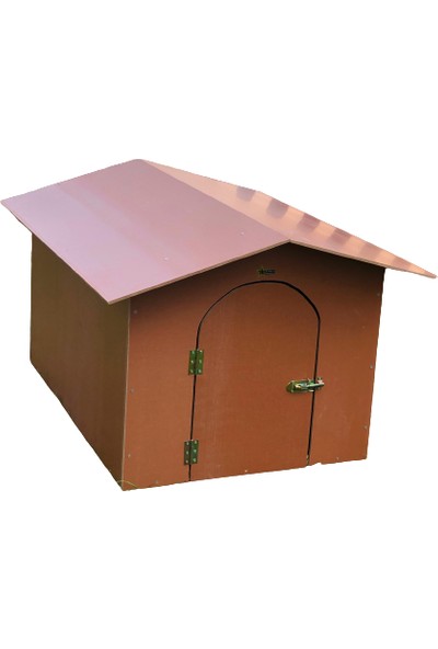 Yıldızlı Home Köpek Kulübesi Büyük Boy Kapılı 108 x 78 cm Yıldızlı Home Köpek Kulübesi Büyük Boy Kapılı 108 x 78 cm