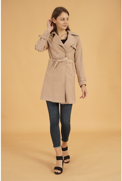 MissVina K-8492 Y Rüzgarlık Gabardin Trençkot
