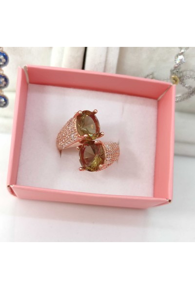 Güler Yüzlü Silver Ikili Sultanit Taşlı Ayarlanabilir Gümüş Yüzük Güler Yüzlü Silver Ikili Sultanit Taşlı Ayarlanabilir Gümüş Yüzük