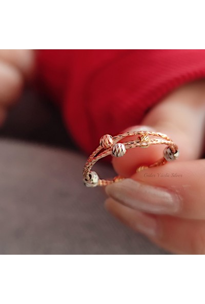 Güler Yüzlü Silver Dorica Ince Gümüş Yüzük Güler Yüzlü Silver Dorica Ince Gümüş Yüzük