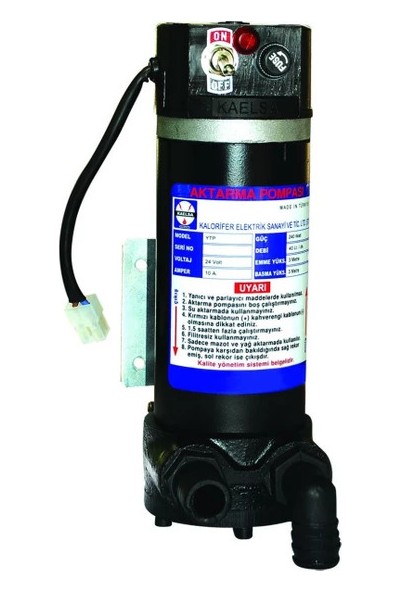 Kaelsa 220 Volt Mazot ve Yağ Aktarma Pompası