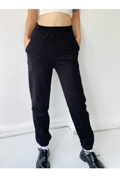 Retrobird Siyah Eşofman Altı Kadın Siyah