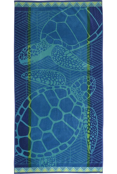 Özdilek Cannes Twin Turtle Multi Kadife Plaj Havlusu 86X162 Özdilek Cannes Twin Turtle Multi Kadife Plaj Havlusu 86X162