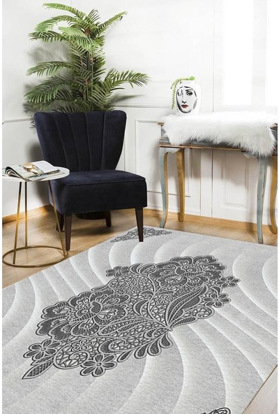 Serace Halı Dijital Baskılı, Yıkanabilir, Dokuma, Efektli, Klasik, Desenli, Halı