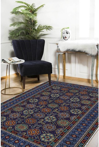 Serace Halı Dijital Baskılı, Yıkanabilir, Dokuma, Efektli, Klasik, Desenli, Halı