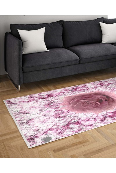 Serace Halı Dijital Baskılı, Yıkanabilir, Dokuma, Efektli, Klasik, Desenli, Halı