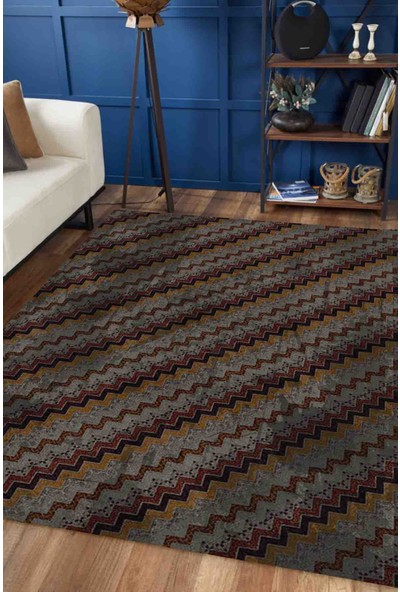 Serace Halı Dijital Baskılı, Yıkanabilir, Dokuma, Efektli, Klasik, Desenli, Halı, Çizgili,kaymaz Taban