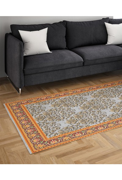 Serace Halı Dijital Baskılı, Yıkanabilir, Dokuma, Efektli, Klasik, Desenli, Halı
