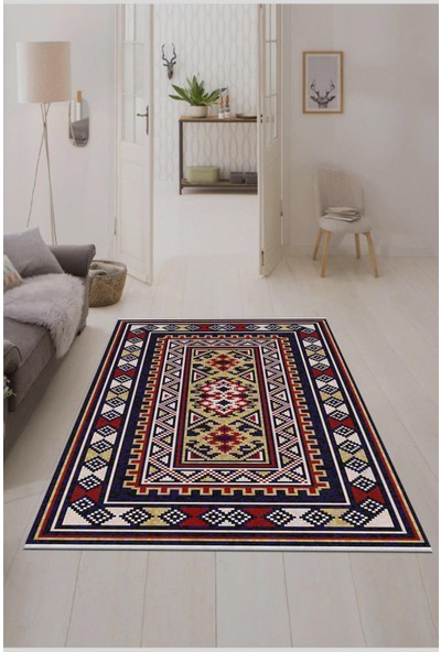 Serace Halı Dijital Baskılı, Yıkanabilir, Dokuma, Efektli, Klasik, Desenli, Halı