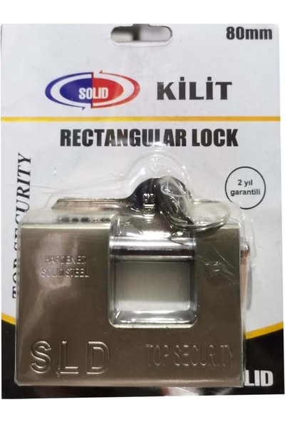 Solid 90MM Yassı Kilit Solid 90MM Yassı Kilit