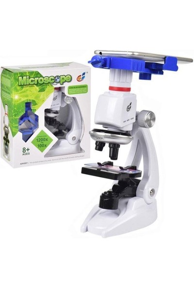 100X 400X 1200X Rafine Biyolojik Mikroskop Çocuk Eğitimi Bilim 100X 400X 1200X Rafine Biyolojik Mikroskop Çocuk Eğitimi Bilim