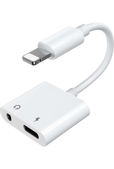 Goldeex Iphone Şarj Kulaklık Dönüştürücü 3.5mm Jack MH-030 (Goldeex)