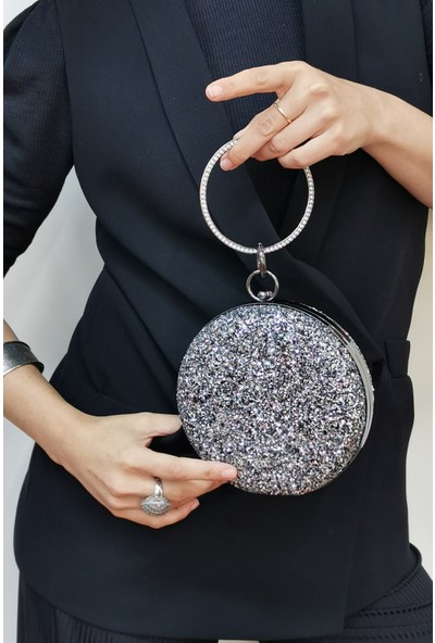 Nazart Kadın Pullu Mıx Abiye Clutch Portföy Kadın Gece Çantası Nazart Kadın Pullu Mıx Abiye Clutch Portföy Kadın Gece Çantası