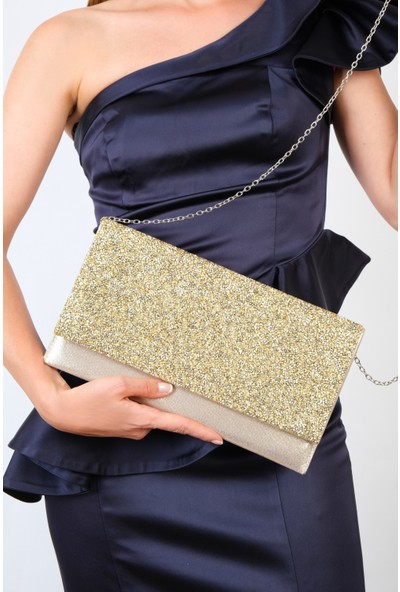 Nazart Kadın Taşlı Altın Abiye Clutch Portföy Kadın Gece Çantası Nazart Kadın Taşlı Altın Abiye Clutch Portföy Kadın Gece Çantası