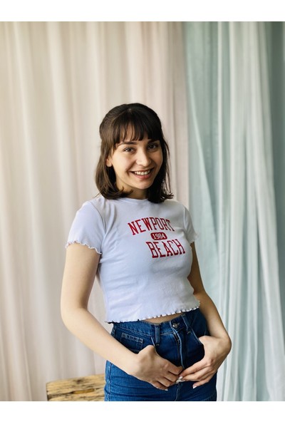 Populer Problems Retrobird Tişört Kadın Beyaz Populer Problems Retrobird Tişört Kadın Beyaz