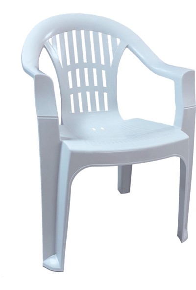 Romanoset Plastik Romanoset Flora Kollu Beyaz Plastik Sandalye 4 Lü Set Romanoset Plastik Romanoset Flora Kollu Beyaz Plastik Sandalye 4 Lü Set