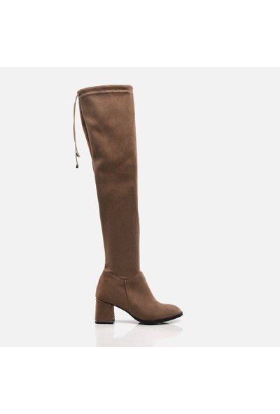 Yaya By Hotiç 01CIY225380A450 Vizon Kadın Çizme