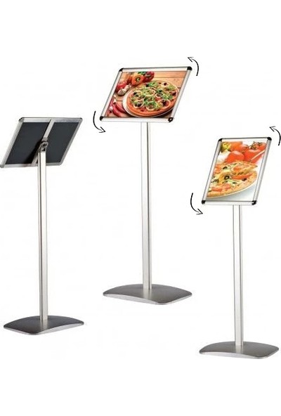 Matbaagraf A4 Ayaklı Yönlendirme ve Menü Panosu 21 x 30 cm