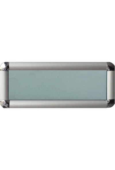 Matbaagraf Kapı Isimliği Alüminyum Rondo Açılır Kapanır 10X30 cm KAPI10X30