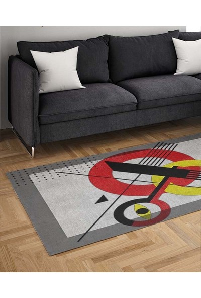 Serace Halı Dijital Baskılı, Yıkanabilir, Dokuma, Efektli, Klasik, Desenli, Halı,kaymaz Taban