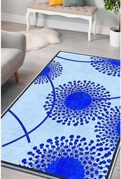 Serace Halı Dijital Baskılı, Yıkanabilir, Dokuma, Efektli, Klasik, Desenli, Halı,kaymaz Taban