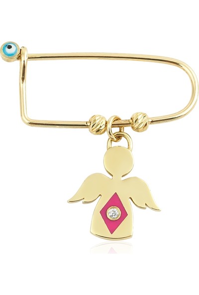 Parle Jewellery Pırlantalı Bambino Kuşlu Çocuk Iğne Parle Jewellery Pırlantalı Bambino Kuşlu Çocuk Iğne