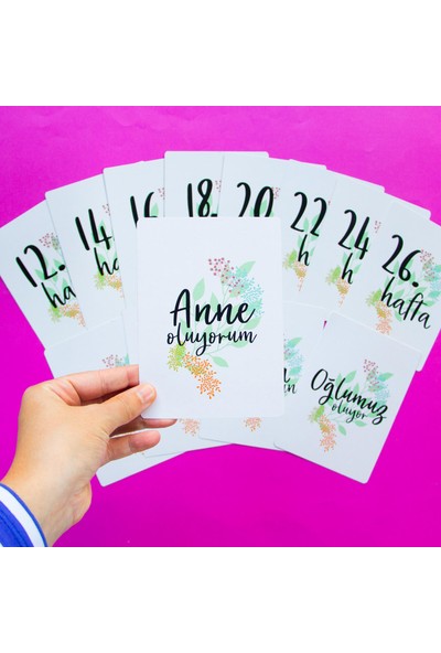 Juno Paper Hamile Anı Kartları