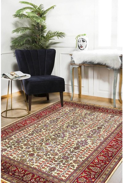 Serace Halı Dijital Baskılı, Yıkanabilir, Dokuma, Efektli, Klasik, Desenli, Halı,kaymaz Taban