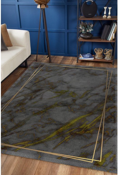Serace Halı Dijital Baskılı, Yıkanabilir, Dokuma, Efektli, Klasik, Desenli, Halı,kaymaz Taban
