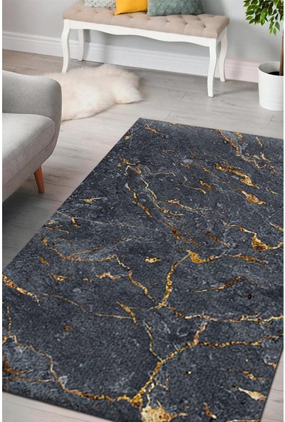 Serace Halı Dijital Baskılı, Yıkanabilir, Dokuma, Efektli, Klasik, Desenli, Halı,kaymaz Taban