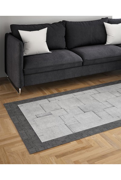 Serace Halı Dijital Baskılı, Yıkanabilir, Dokuma, Efektli, Klasik, Desenli, Halı,kaymaz Taban