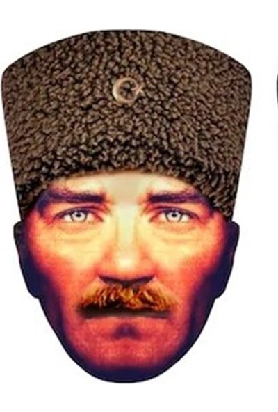 KİKA Atatürk Maskesi Karton 10'lu