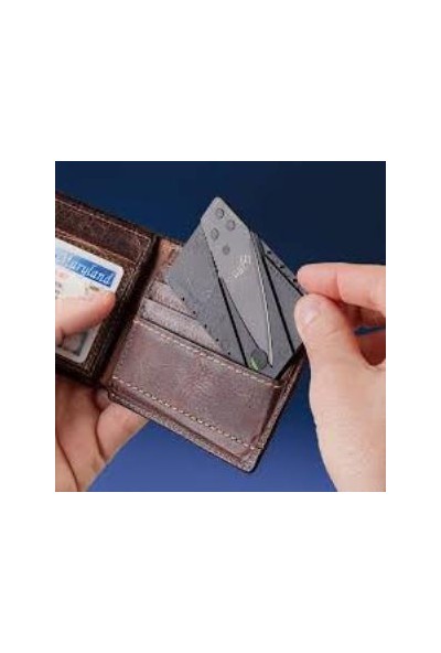 melekstore Cardsharp Kredi Kartı Şeklinde Bıçak