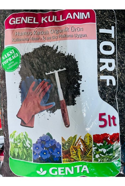 Genta Genel Kullanım Torfu 5lt Genta Torf Çiçek Torfu Çiçek Toprağı Saksı Torfu Saksı Toprağı Torf Toprak Genta Genel Kullanım Torfu 5lt Genta Torf Çiçek Torfu Çiçek Toprağı Saksı Torfu Saksı Toprağı Torf Toprak