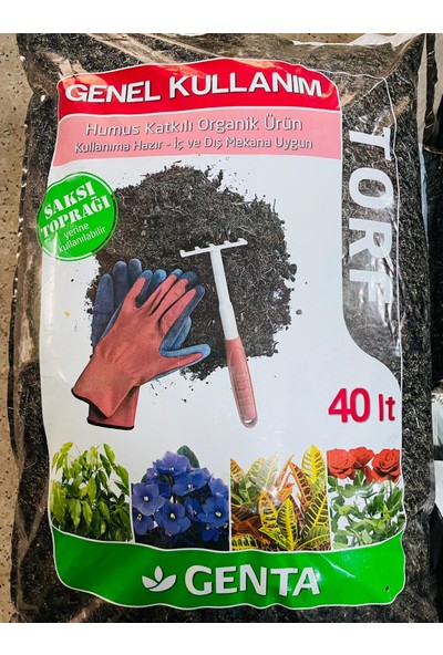 Genta Genel Kullanım Torfu 40LT Genta Torf Çiçek Torfu Çiçek Toprağı Saksı Torfu Saksı Toprağı Torf Toprak Genta Genel Kullanım Torfu 40LT Genta Torf Çiçek Torfu Çiçek Toprağı Saksı Torfu Saksı Toprağı Torf Toprak