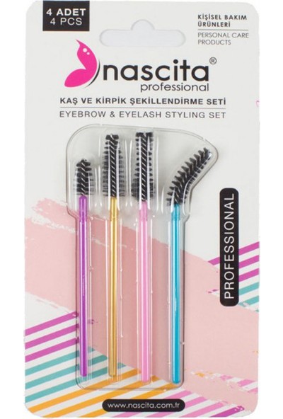 Nascita Kaş ve Kirpik Şekillendirme Seti 4lü