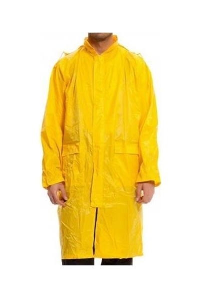 Ennalbur Kapüşonlu Sarı Yağmurluk Ennalbur Kapüşonlu Sarı Yağmurluk