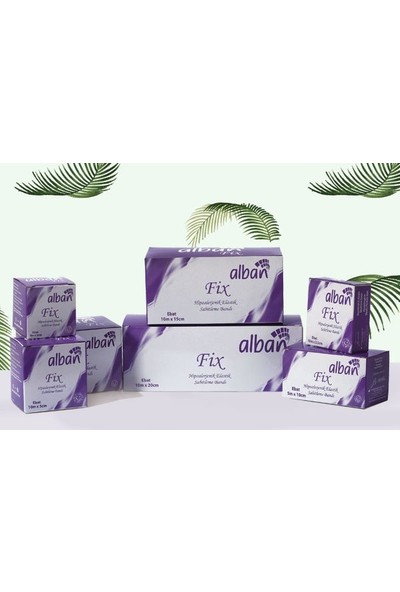 Alban Fix 10X10 Flaster Band (10 Paket) Alban Fix 10X10 Flaster Band (10 Paket)