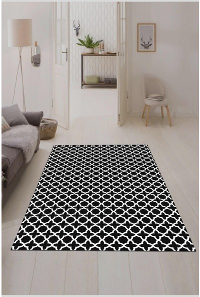 Serace Halı Dijital Baskılı, Yıkanabilir, Dokuma, Efektli, Klasik, Desenli, Halı,kaymaz Taban